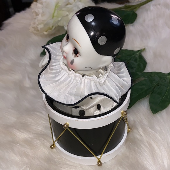 Music Box Company | Other | Vintage San Francisco Porcelain Pierrot ...